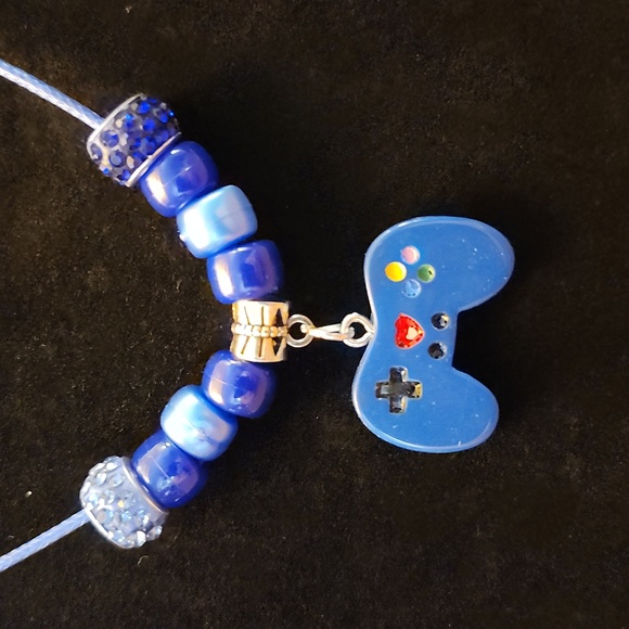 Jewelry | Dark Blue Video Game Controller Necklace | Poshmark